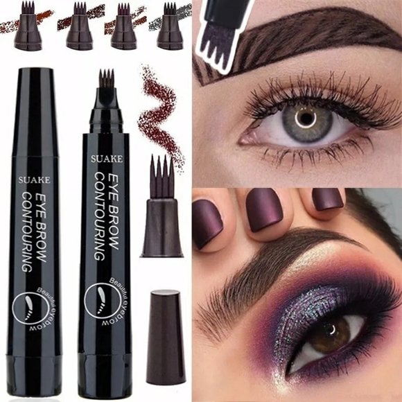 Makeup | New 2pc Waterproof Microblading Eyebrow Pen Set 6 | Poshmark